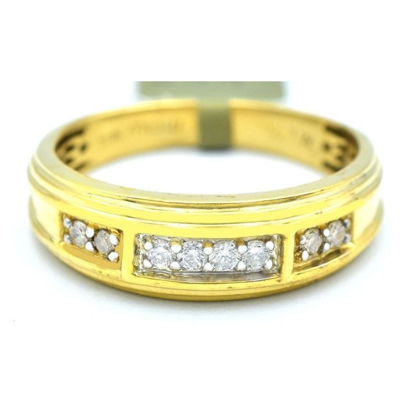 Jewelry | Genuine Diamond Ring 1k Gold | Poshmark